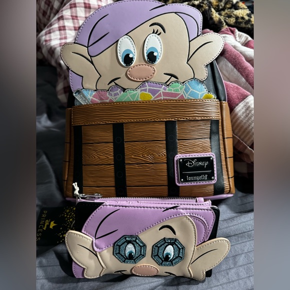 Bags | Loungefly Disney Dopey Snow White And The Seven Dwarfs Exclusive ...